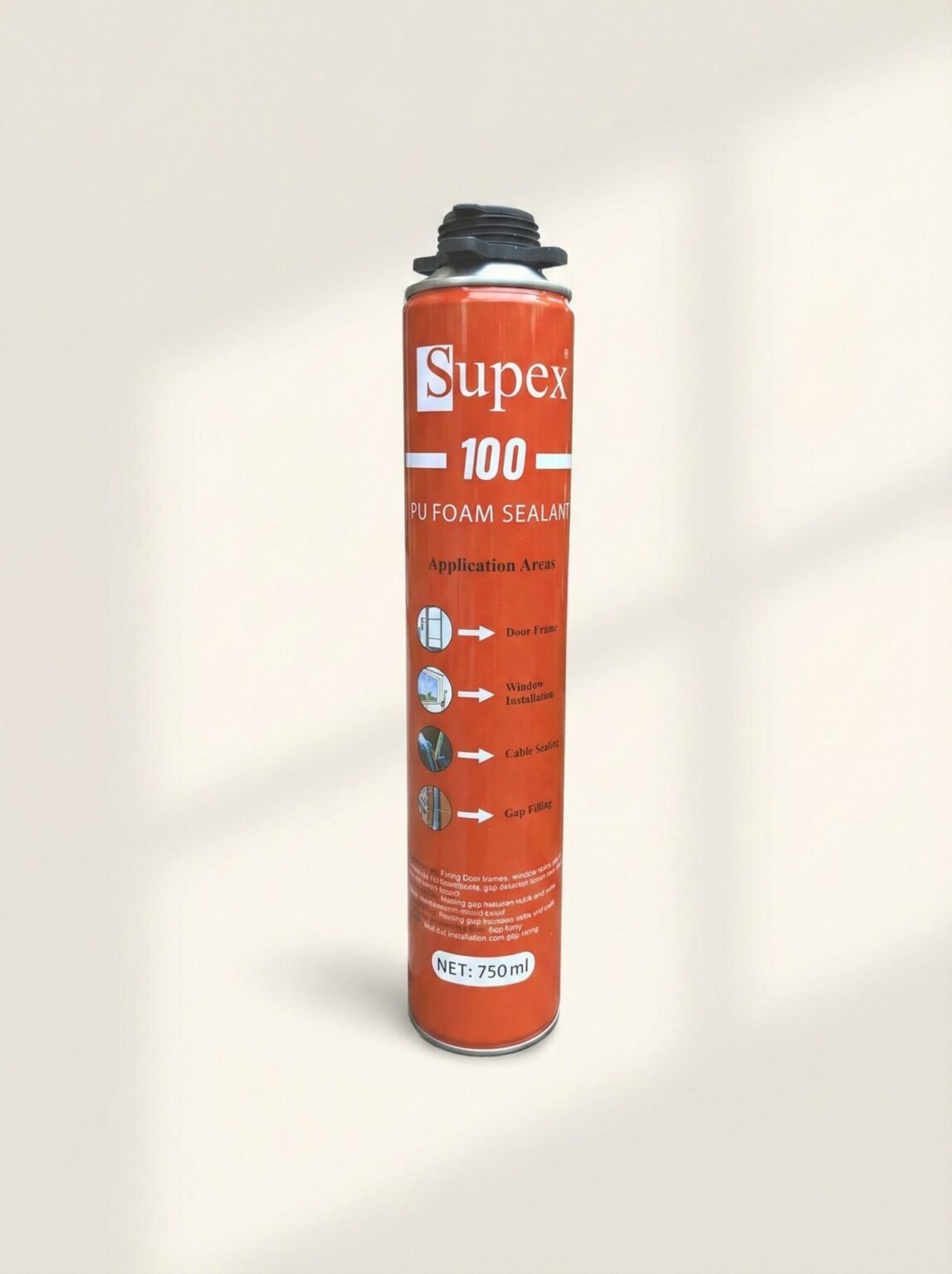 Polyurethane Foam Spray | Supex 100 Gun Grade PU Foam India